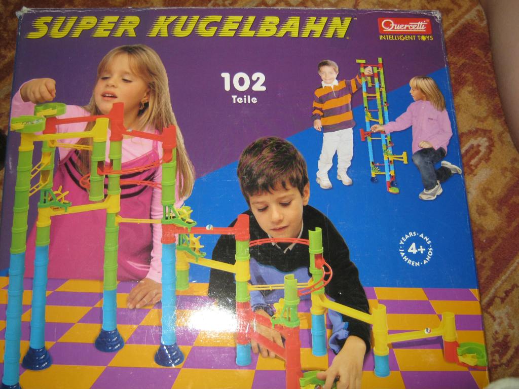JOc cu bile MARBLE RUN Quercetti | ursuleți năzdrăvani